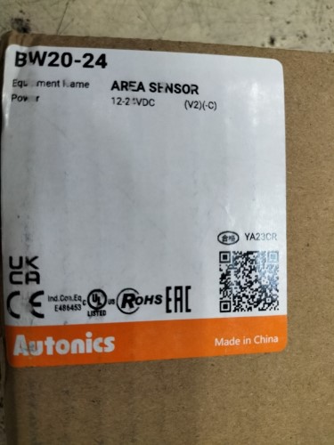 AUTONIC AREA SENSOR SAFETY MODEL: BW20-20 ราคา 13,000 บาท