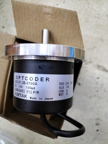 SUMTAK ENCODER MOTOR LEC-51.2B-S190A DC15V 100MA 512P/Rราคา 16,200 บาท