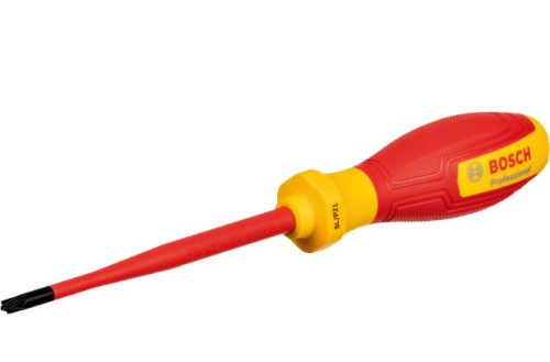 Bosch : VDE Screwdriver SL / PZ 2ไขควงกันไฟ VDE SL/PZ 2 (125 มม. ...