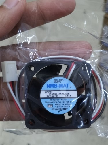 NMB-MAT FAN MODEL: 1608KL-05W-B59 24VDC 0.11A ราคา 495.00 บาท