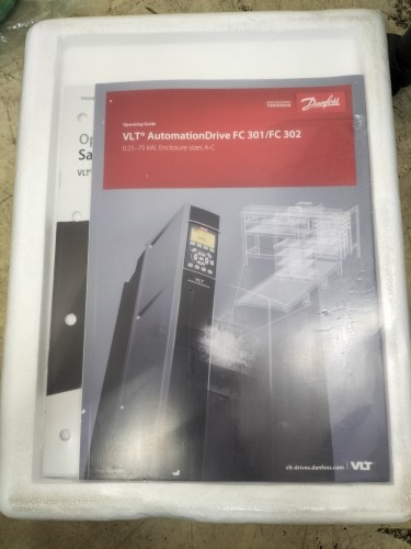 BRAND:DANFOSS VLT MODEL:FC-302P1K1T5E20H1XG ราคา 42,500 บาท