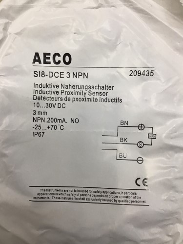 AECO SI8DCE3 NPN ราคา 1,546 บาท