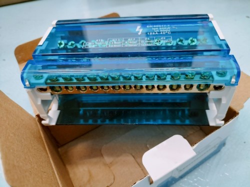 LINKWELL TERMINAL BLOCK BAR MODEL: UK-415 BLUE ราคา 1,350.00 บาท