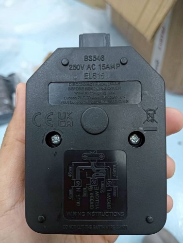 MASTERPLUG PERMAPLUG MODEL: ELS15B 15AMP ROUND PIN TRAILING SOCKET ...