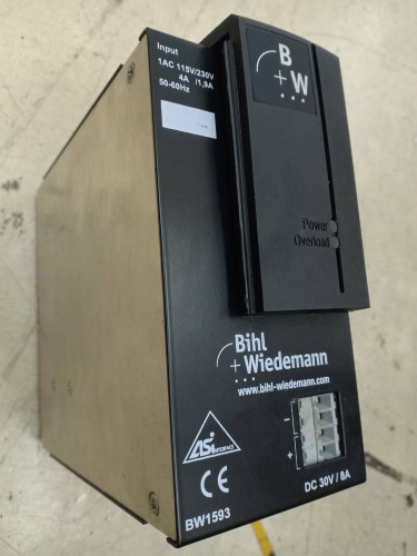 BIHL WIEDEMANN MODEL: BW1593 30VDC 8A POWER SUPPLY FOR ASI ราคา 21,000 บาท
