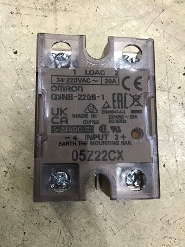 OMRON G3NB-220B-1 DC5-24 BY ราคา 690 บาท