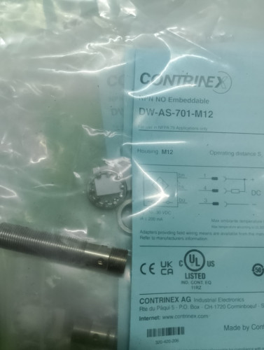 CONTRINEX DW-AS-701-M12 ราคา 2,100 บาท CONTRINEX DW-AS-701-M12 ราคา 2,100 บาท