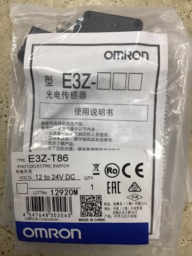 OMRON E3Z-T86 10M ราคา 1,350 บาท