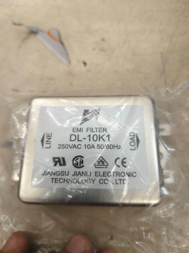 EMI FILTER MODEL: DL-10K1 250VAC 10A 50/60HZ ราคา 1,702.40 บาท