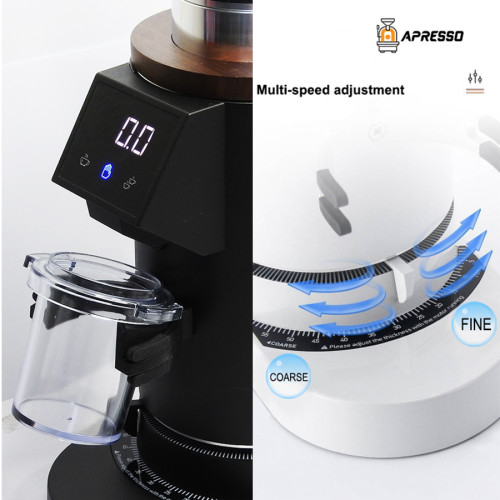 เครื่องบด APRESSO A3 (DF64E) ทัชสกรีน เฟืองบด Ø64 มม. สีดำ 1614-255-C01