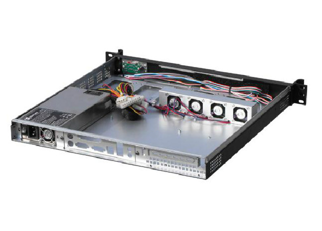 Long silver 1U420L 1U server chassis 1U chassis rack
