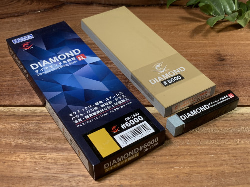 หินลับมีด Naniwa Diamond Sharpening Stone 6000 grit (DR-7560)