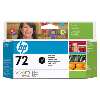 HP 72 Photo Black Ink Cartridge(C9370A)