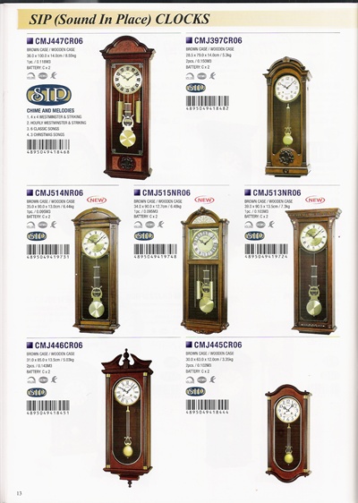 นาฬิกา Rhythm หลากหลายรูปแบบแท้จากประเทศญี่ปุ่น