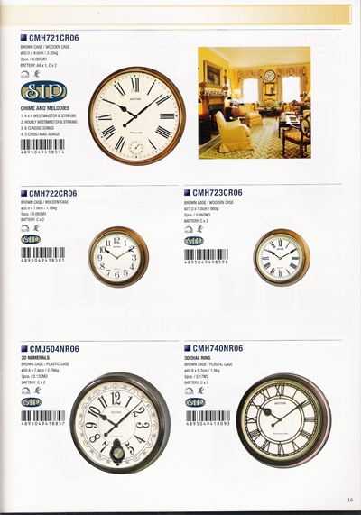 นาฬิกา Rhythm หลากหลายรูปแบบแท้จากประเทศญี่ปุ่น