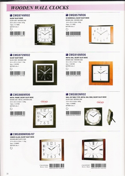 นาฬิกา Rhythm หลากหลายรูปแบบแท้จากประเทศญี่ปุ่น