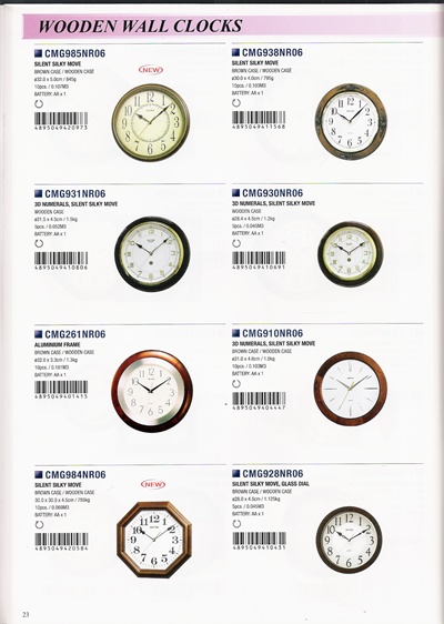 นาฬิกา Rhythm หลากหลายรูปแบบแท้จากประเทศญี่ปุ่น