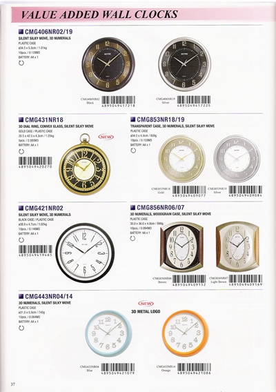 นาฬิกา Rhythm หลากหลายรูปแบบแท้จากประเทศญี่ปุ่น