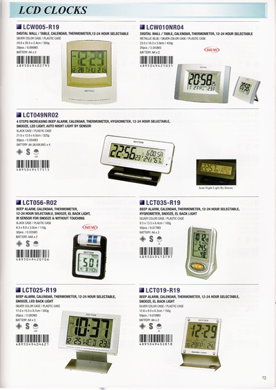 นาฬิกา Rhythm หลากหลายรูปแบบแท้จากประเทศญี่ปุ่น