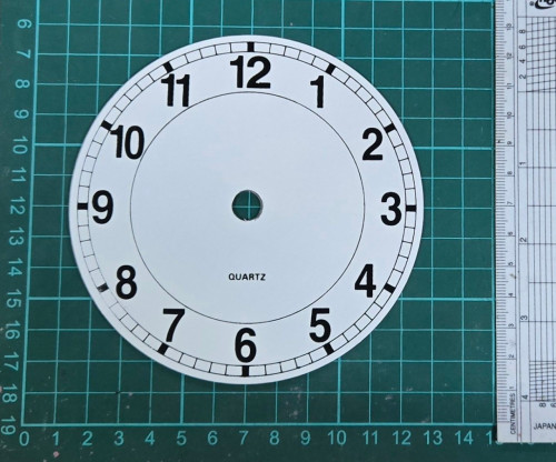 Paper dial arabic 125 mm