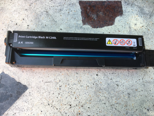 รับเติมหมึก ริโก้ MC240L PC200W และ MC240FW หมึกครบชุด C M Y K ฟ้า แดง ...