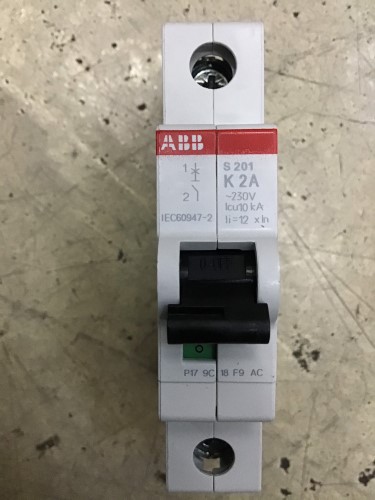 ABB S201-K2-2A ราคา 1,157 บาท