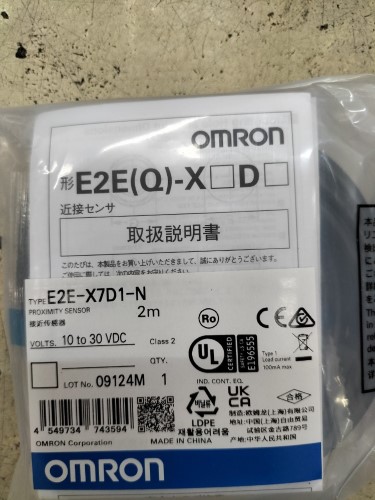 OMRON PROXIMITY SENSOR MODEL: E2E-X7D1-N ราคา 2,080.32 บาท