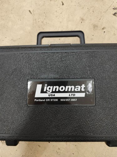 LIGNOMAT เครื่องวัดความชื้นไม้แบบค้อนตอก MODEL: LIGNO METER KC 99-1-1410-04-19 ราคา 15,590.00 บาท