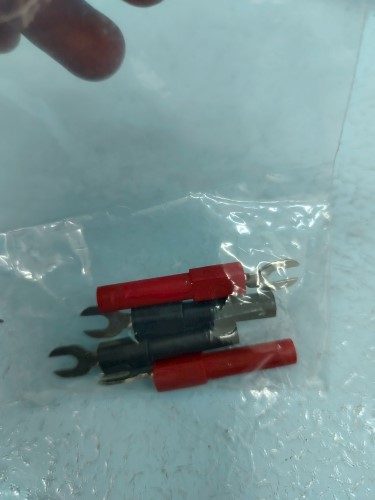 4MM FEMALE BANANA JACK TO 4.3MM/ 6.3MM SPADE LUG ADAPTER COLOUR RED ...