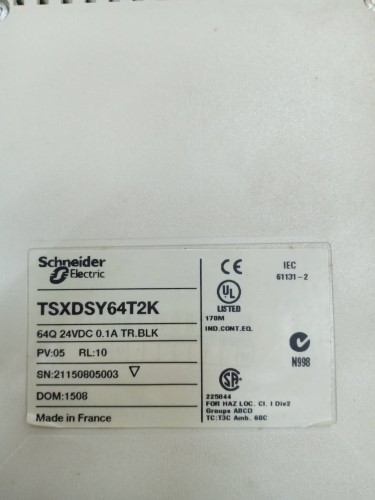 SCHNEIDER TSXDSY64T2K DISCRETE OUTPUT MODULE ราคา 29,160 บาท