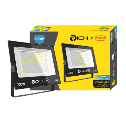 RICH LED FLOODLIGHT MODEL COOLER โคมสปอร์ตไลท์ LED รุ่น คูลเลอร์ ...