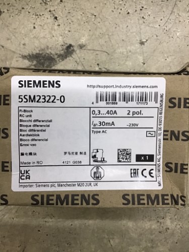 SIEMENS 5SM2-3220 ราคา 1,480 บาท