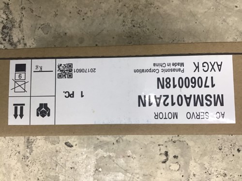 PANASONIC MSMA012A1N ราคา 11800 บาท