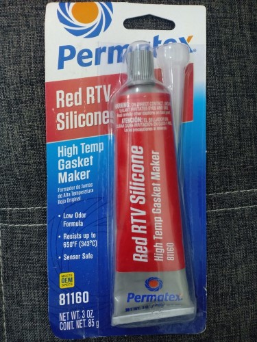 PERMATEX RED RTV SILICONE 81160 ราคา 180 บาท