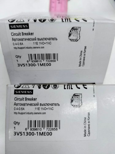 SIEMENS BREAKER MODEL: 3VS1300-1ME00 ราคา 1,200 บาท