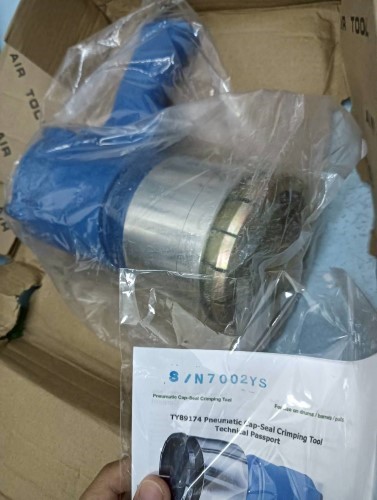 PNEUMATIC CAP-SEAL CRIMPING TOOL PNEUMATIC DRUM CAP SEALING MACHINES ...