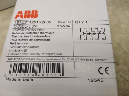 ABB TA25DU5.0 ราคา 810 บาท