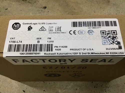 ALLEN-BRADLEY 1756-L74 ราคา 141,500 บาท