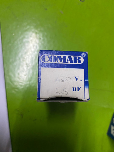 COMER MOTOR RUN CAPACITOR 450V 6.3UF ราคา 5 บาท