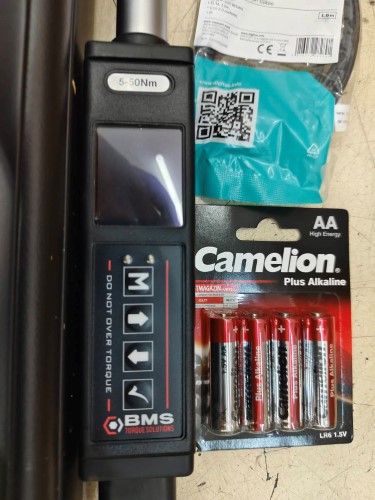 BMS TORQUE TOOLS MODEL:5-50NM QA-C_TW050S ELECTRONIC DIGITAL TORQUE ...