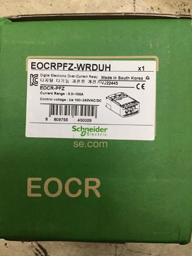 SCHNEIDER EOCR-PFZ-WRDUH. 230VAC,05-60A (OCR&GR) SAMWHA//EOCR-PFZ-WRDZ7Wราคา 15,627 บาท