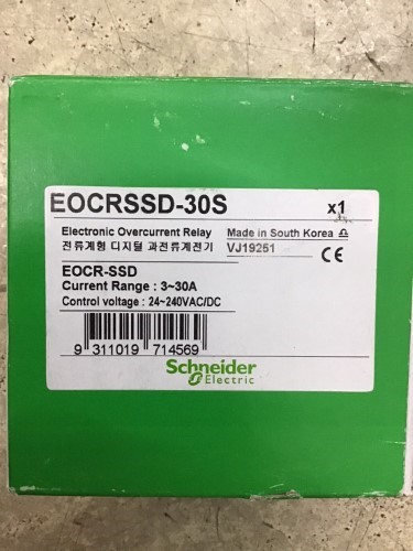 SCHNEIDER EOCR-SSD-30S ราคา 2,450 บาท