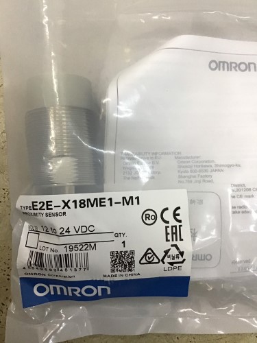 OMRON E2E-X18ME1-M1 12-24VDC ราคา 1,528 บาท
