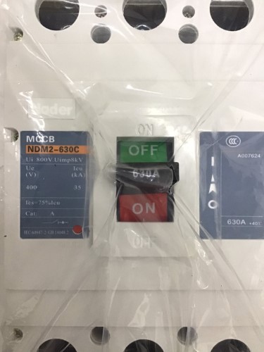MCCB NDM2-630C ราคา 13,822 บาท