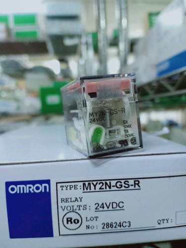 OMRON RELAY MODEL: MY2N-GS -R 24VDC ราคา 105.00 บาท