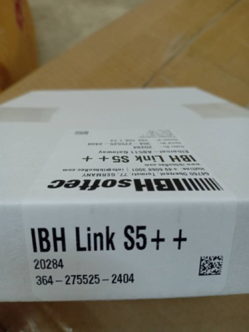 IBHSOFTEC MODEL:IBH LINK S5++ ETHERNET-AS511 GATEWAY NO.20284 364-275525-2404 ราคา 25,460 บาท