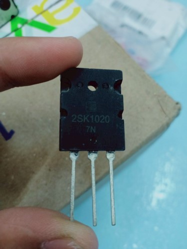 MOSFET TRANSISTOR MODEL: 2SK1020 K1020 TO-3PL 30A 500V ราคา 150.00 บาท