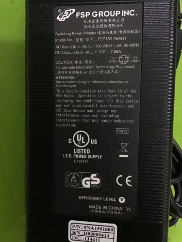 FSP ADAPTER FSP150-ABAN1 100V-240V ราคา 5,800 บาท