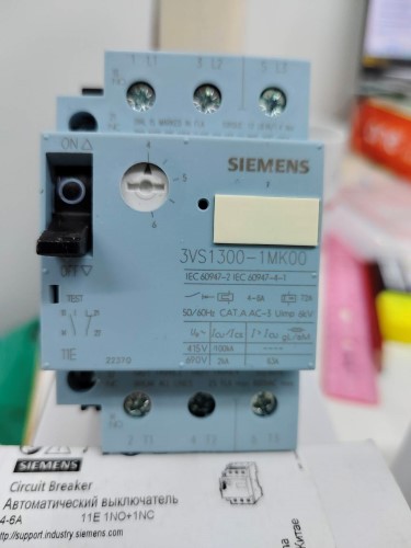SIEMENS BREAKER MODEL: 3VS1300-1MK00 ราคา 1,200 บาท