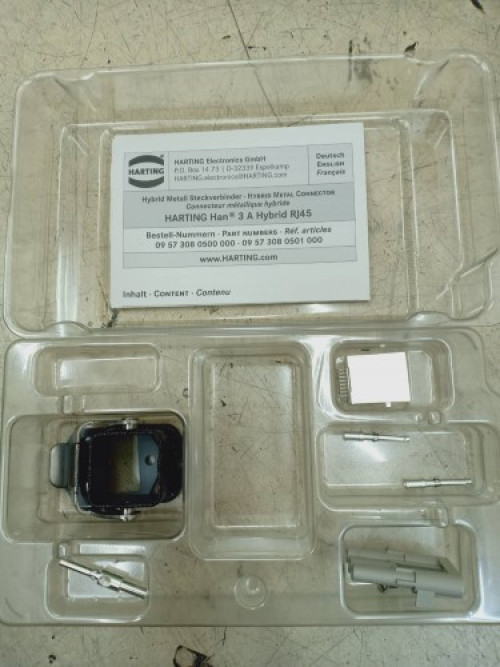 HARTING TYPE : HAN 3A M REC DC SET P/N.09 57 368 0501 000 ราคา 2,173.60 บาท